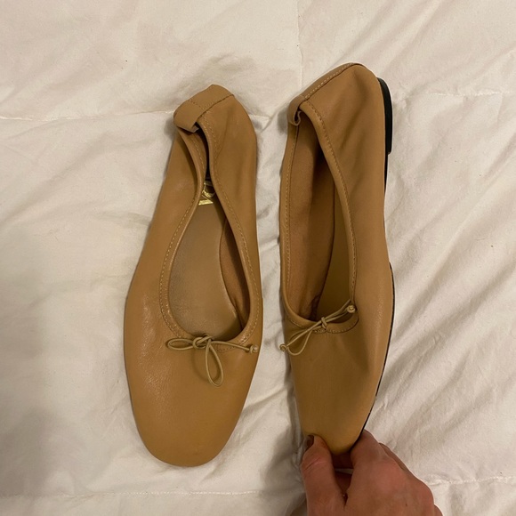 Zara | Shoes | Zara Leather Flats | Poshmark